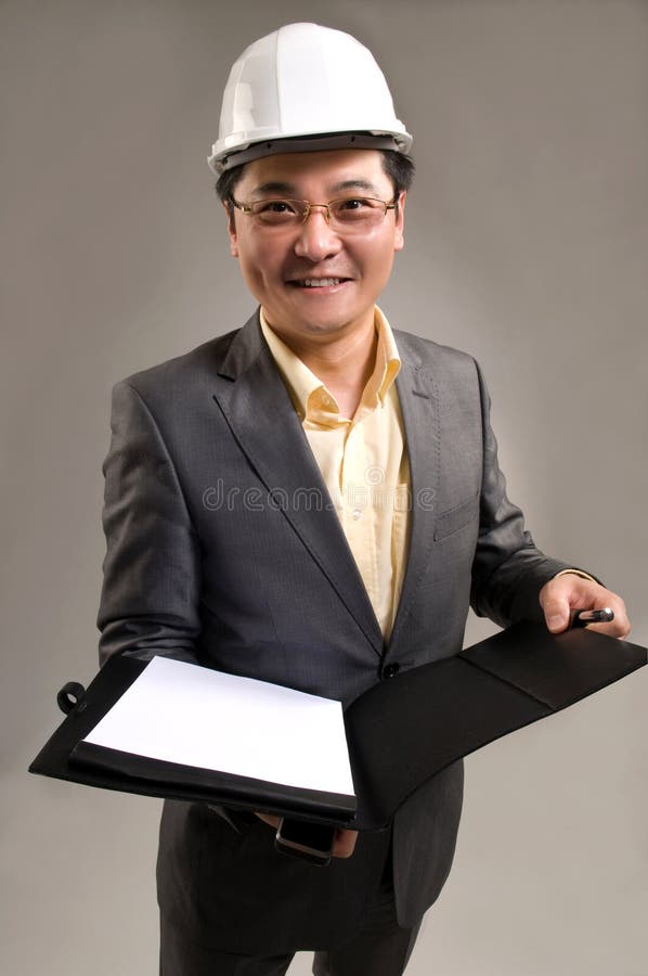 Architect stock photo. Image of employee, person, confident - 16955368