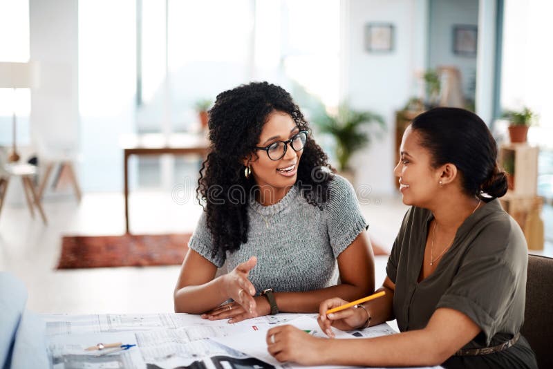 Architect, Business People and Discussion with Blueprint in Office for ...