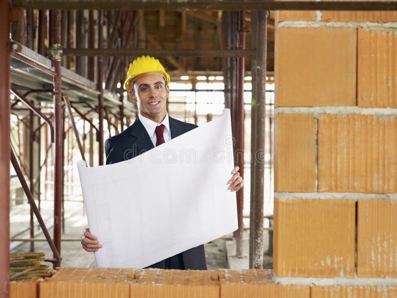Architect In Construction Site Picture. Image: 17373359
