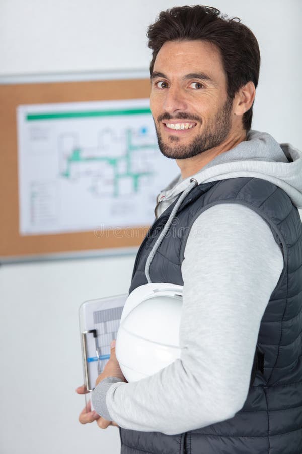 Architect Contractor Professional Building Career Concept Stock Image ...