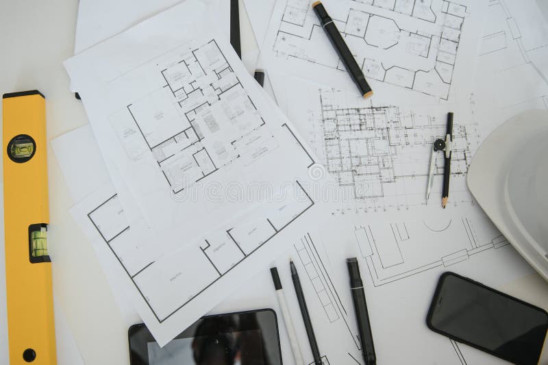 Architect Design Working Drawing Sketch Plans Blueprints and Making ...