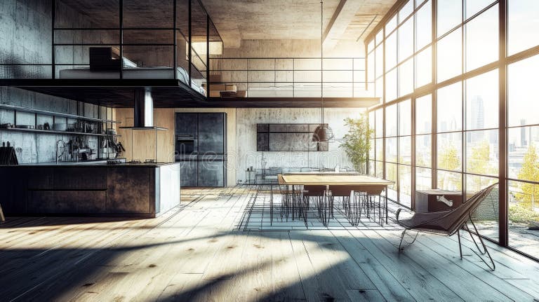 An Architect Designer Creative Work Flow Shows the Transformation of a ...