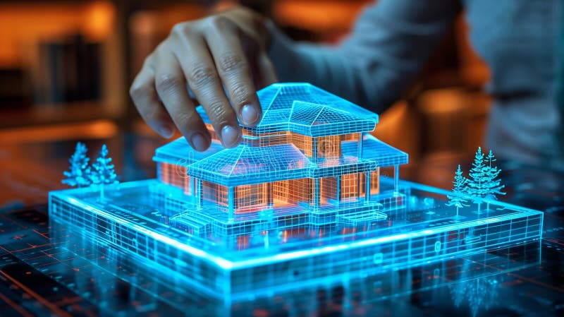 Architect Designer Employ Technology with Digital Holograms for ...