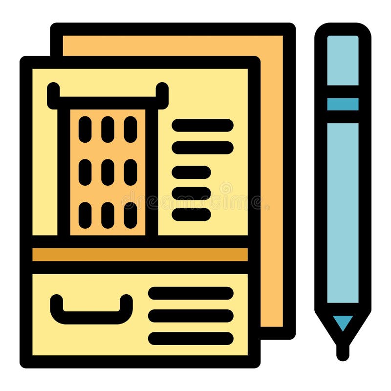 Architect Drawing Blueprint Using Pencil on Paper Stock Illustration ...