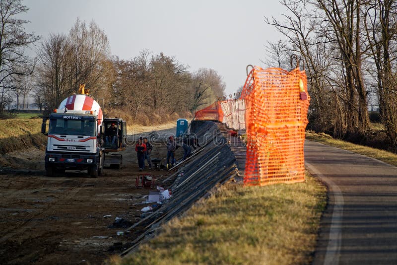 Architect or Engineer at Construction Site. Work in Progress Editorial ...