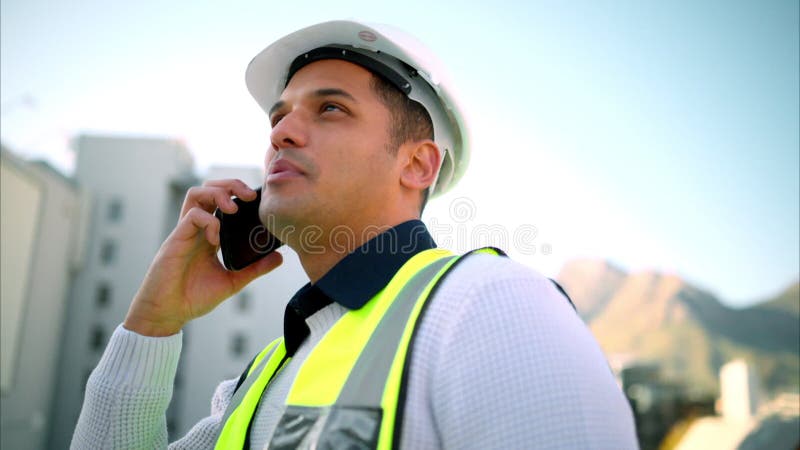 Engineer, Building Construction and Phone with Inspection Workers ...