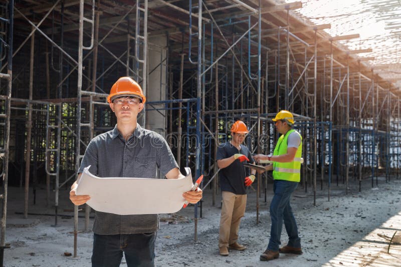 Architect, Engineer, Contractor, or Construction Manager Holding ...