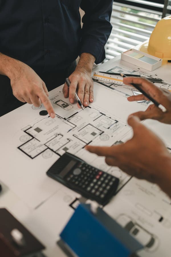 An Architect and an Engineer are Discussing about Big Projects that ...