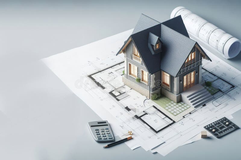 Architect Engineering House Home Dsign Garden - Ai Generated Stock ...