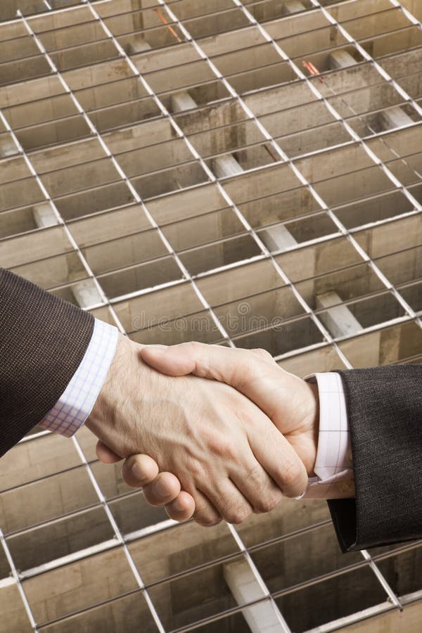 Architect handshake stock photo. Image of gesture, adult - 10097076