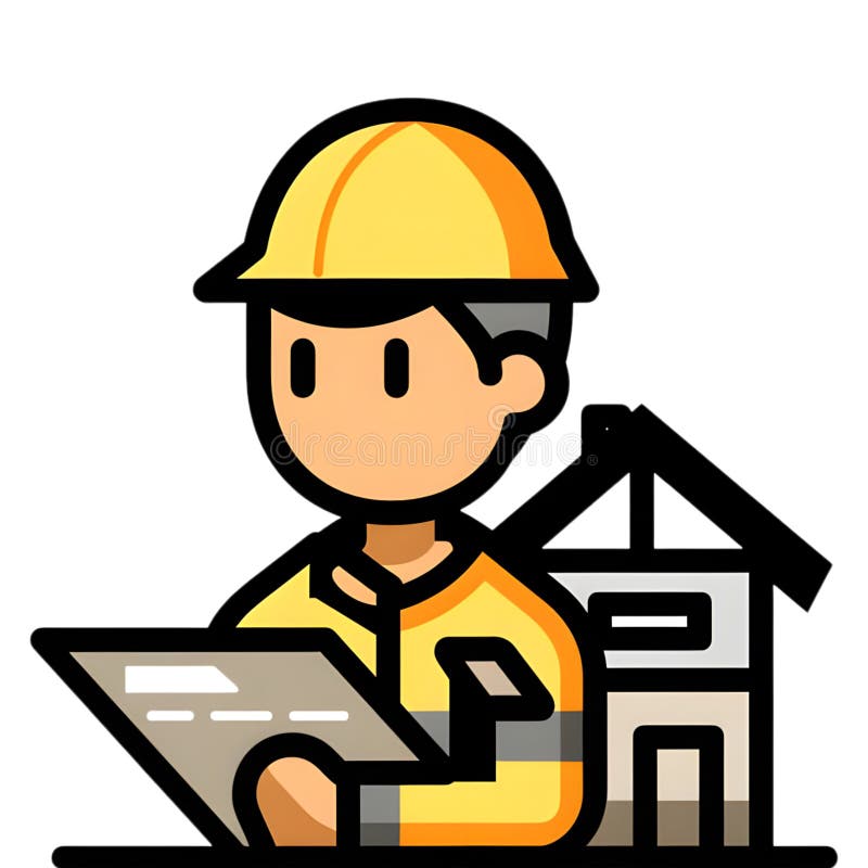 Architect Icon Against Transparent Background Ai Generated Stock ...