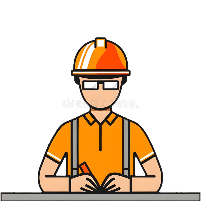 Architect Icon Against Transparent Background Ai Generated Stock ...