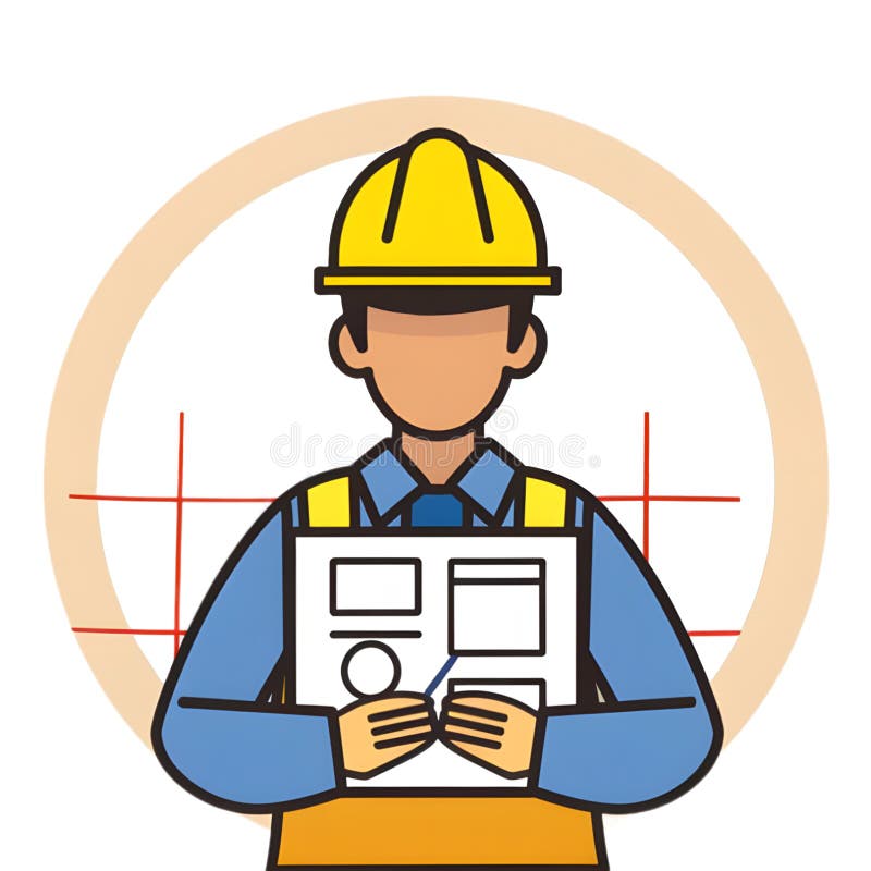 Architect Icon Against Transparent Background Ai Generated Stock ...