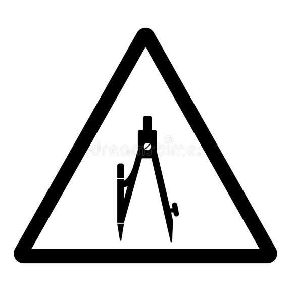 Architect Inside Symbol Sign ,Vector Illustration, Isolate on White ...