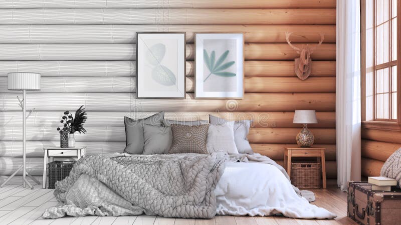 Architect Interior Designer Concept: Hand-drawn Draft Unfinished ... Architect Interior Designer Concept: Hand-drawn Draft Unfinished ...