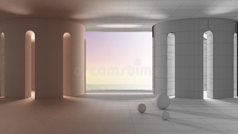 Architect Interior Designer Concept: Unfinished Project that Becomes ...