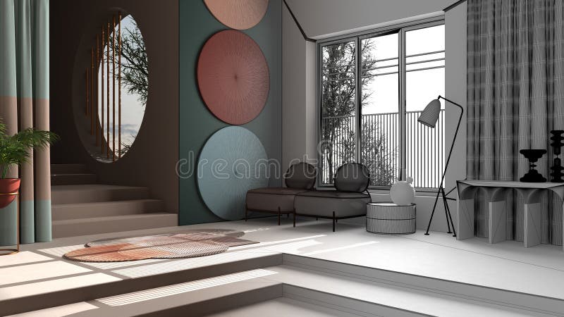 Architect Interior Designer Concept: Unfinished Project that Becomes ...
