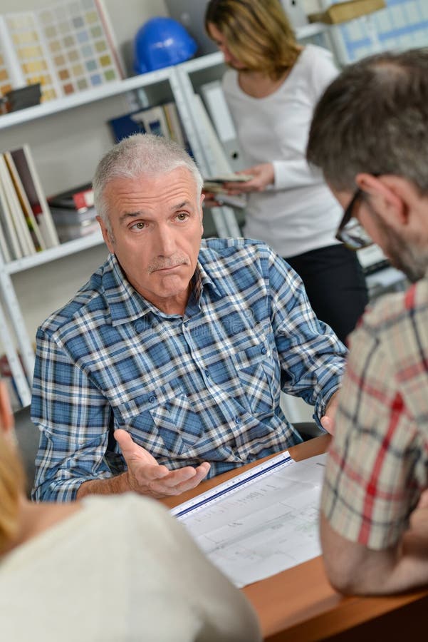 Architect Looking Pretty Confused Stock Photo - Image of teamwork ...