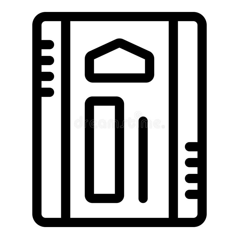 Architect Notebook Representing Project and Blueprint Stock ...