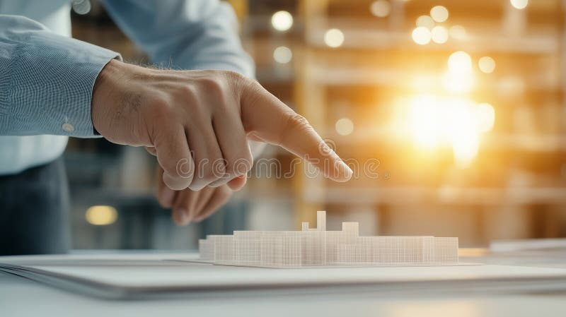 Architect Showcasing Innovative and Advanced Design in Modern ...