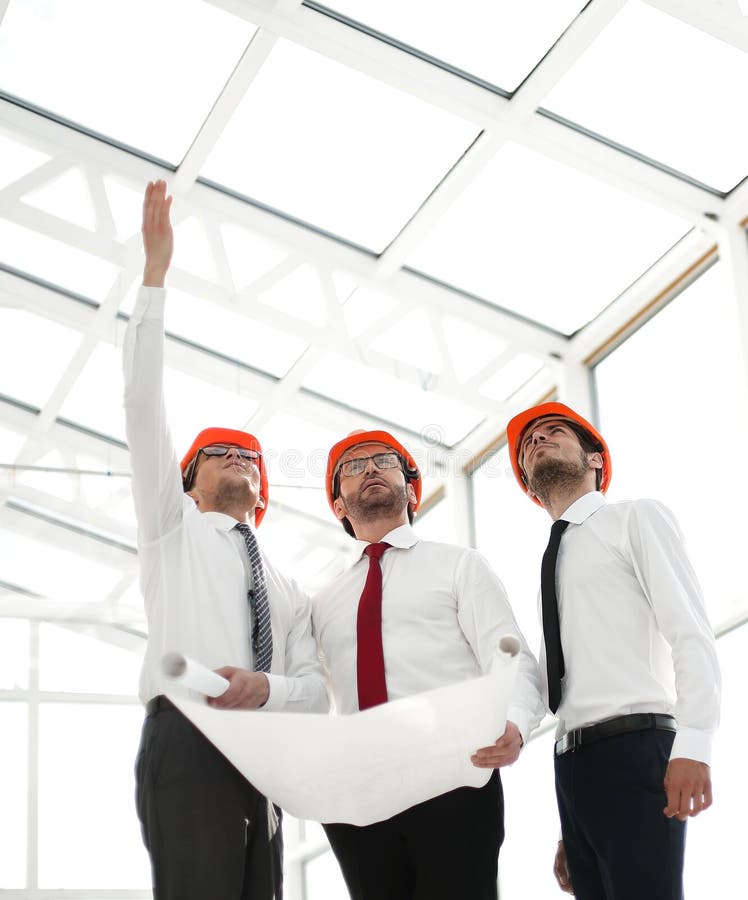 Architect Shows the Customer a New Building Stock Image - Image of ... Architect Shows the Customer a New Building Stock Image - Image of ...