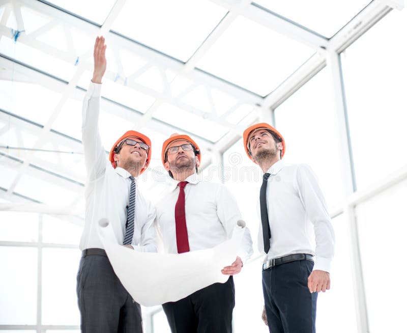 Architect Shows the Customer a New Building Stock Image - Image of ... Architect Shows the Customer a New Building Stock Image - Image of ...