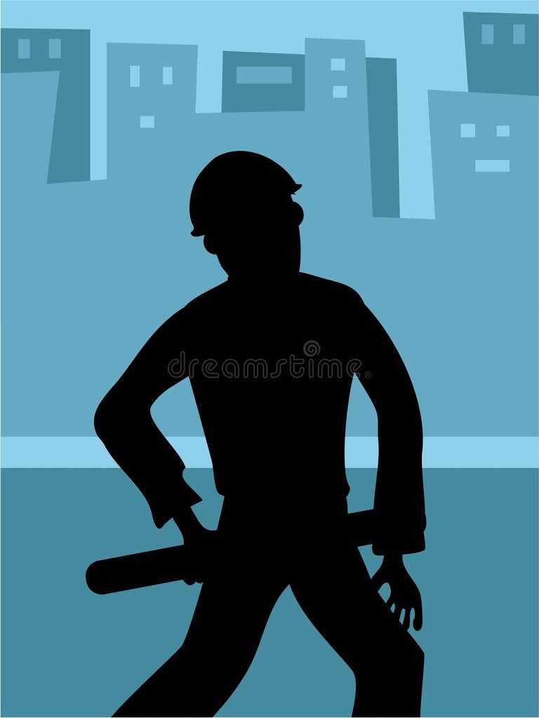 Contractor Silhouette Stock Illustrations – 8,660 Contractor Silhouette ...