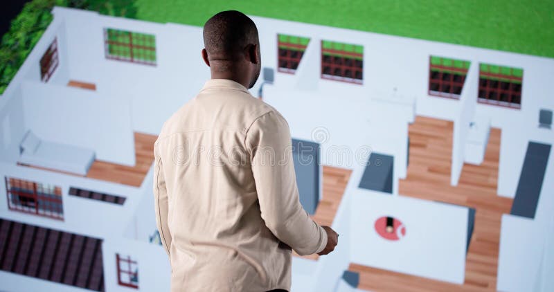 Architect Using CAD Software Stock Photo - Image of investment ...