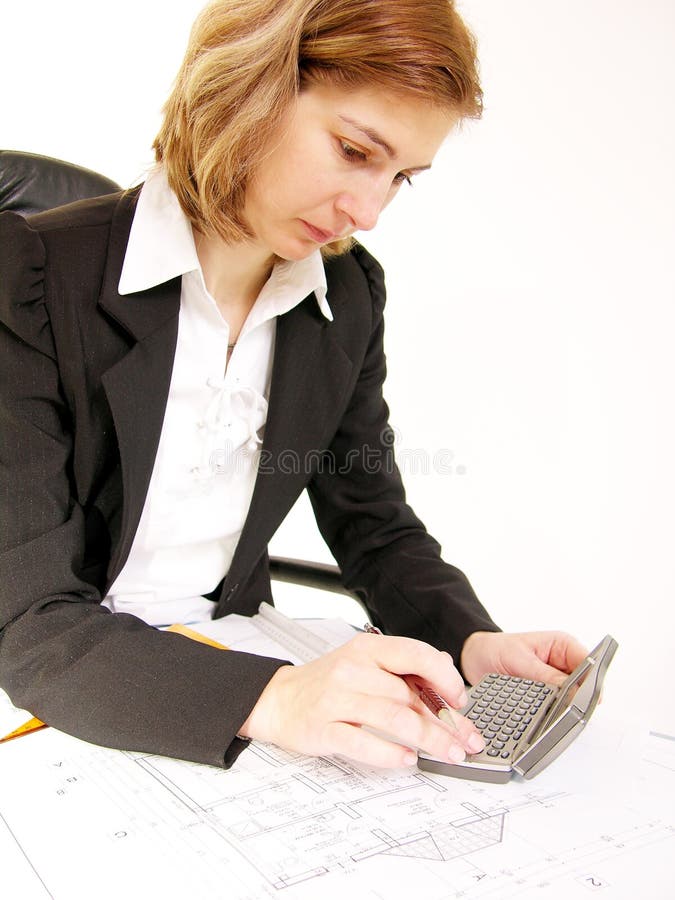 Architect working 5 stock image. Image of glasses, leaves - 81879