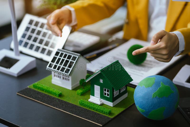 Architect Working with Blueprints for Sketching a Construction Project ...