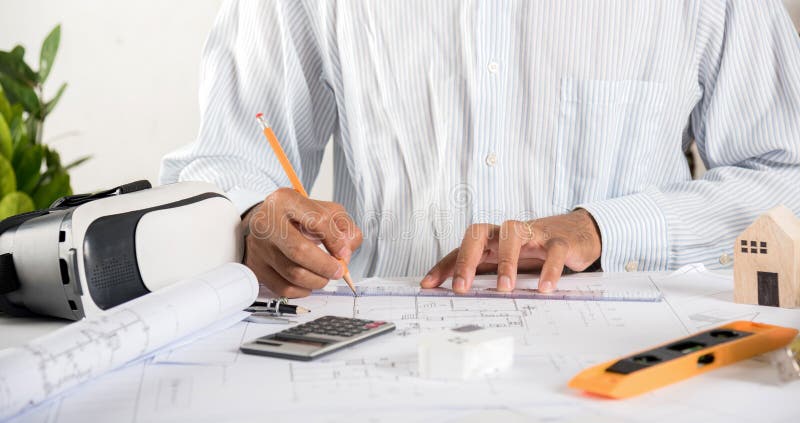 Architectural Building Design and Construction Plans with Blueprints ...