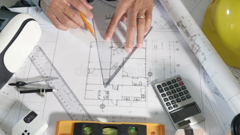 Architectural Building Design and Construction Plans with Blueprints ...