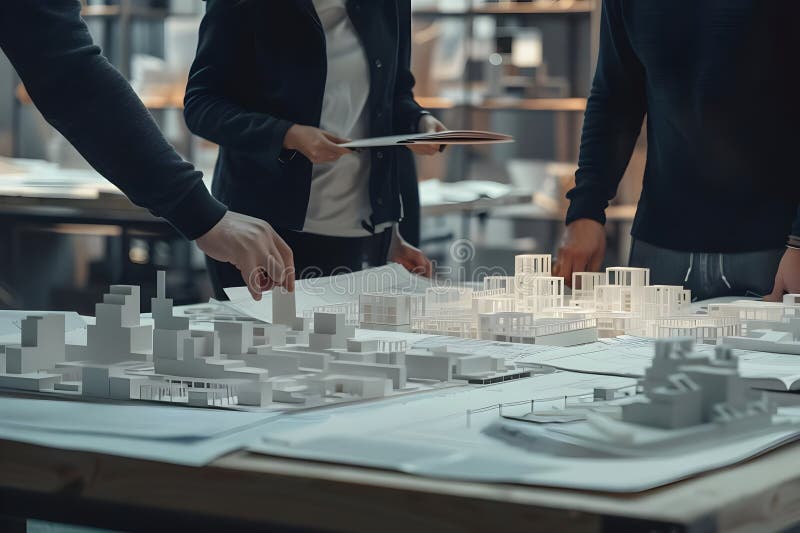 Architects Collaborate, Designing Innovative Cityscape Models with ...