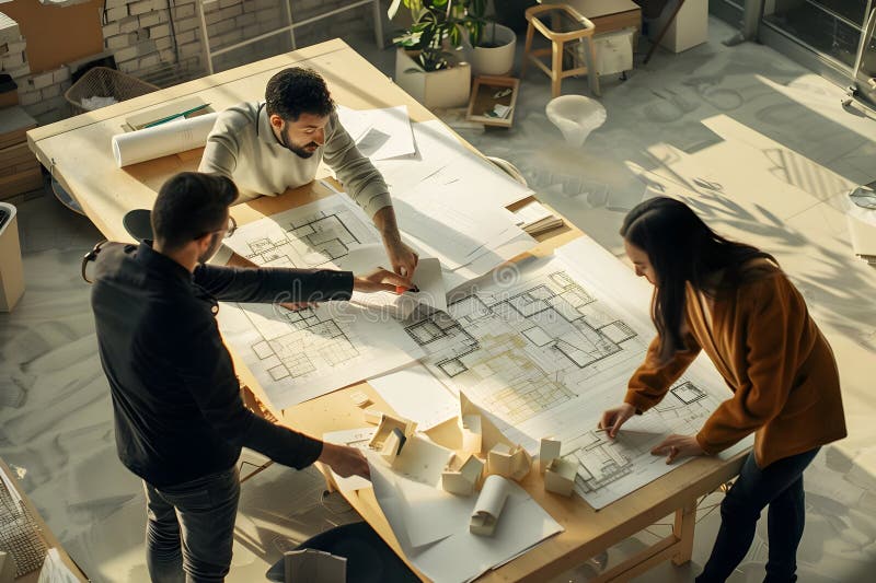 Architects Collaborate on Innovative Building Designs, Reviewing ...