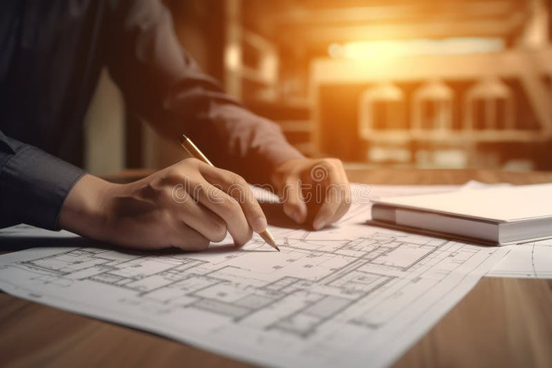 Architects Concept, Engineer Architect Designer Freelance Work on Start ...