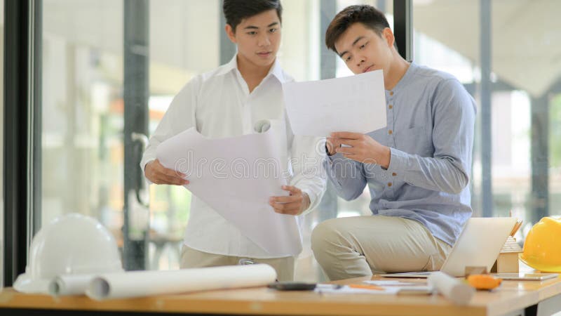 Architects Use Compasses To Design and Plan Building Construction for Clients Stock Image ...