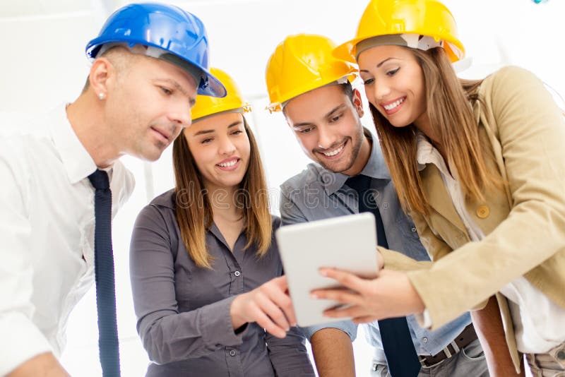 Architects Team stock photo. Image of builder, business - 92877362
