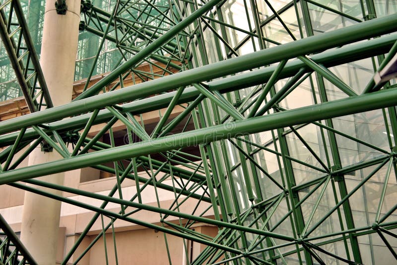 Architectural Abstract stock image. Image of steel, outdoor - 1116425