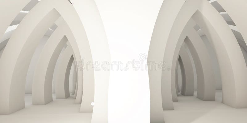 Architectural Abstract Background, White Background, Arches Stock ...