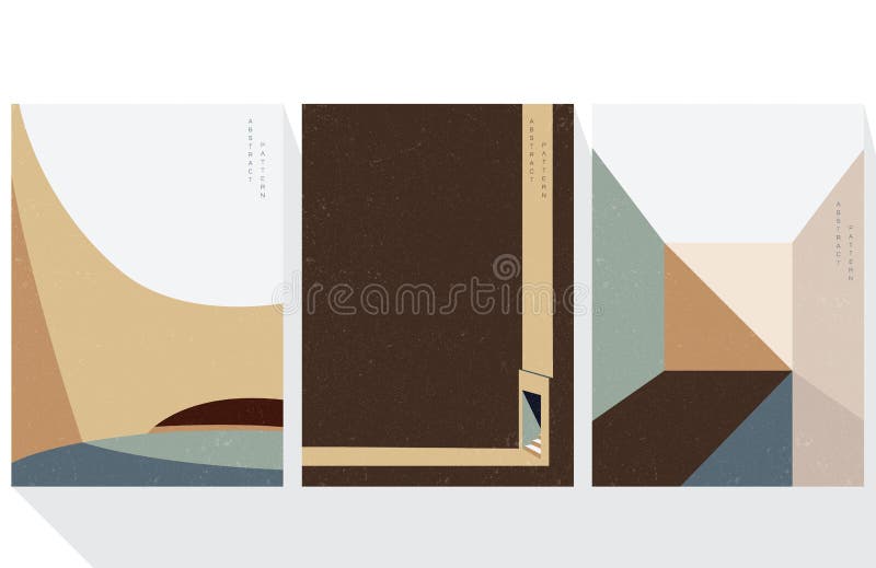 Architectural Abstract Background Vector with Geometric Pattern Stock ...