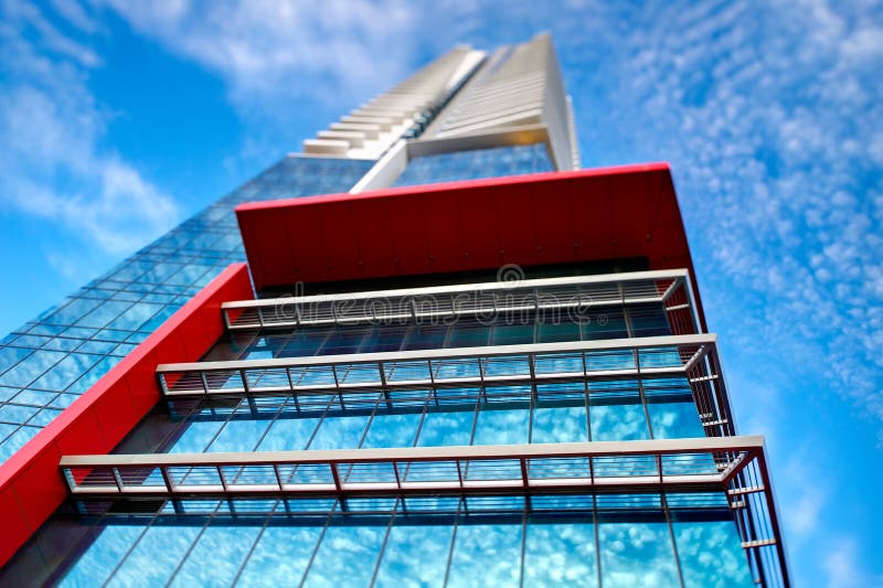 Architectural Abstract - Modern Building Exterior Stock Photo - Image ...