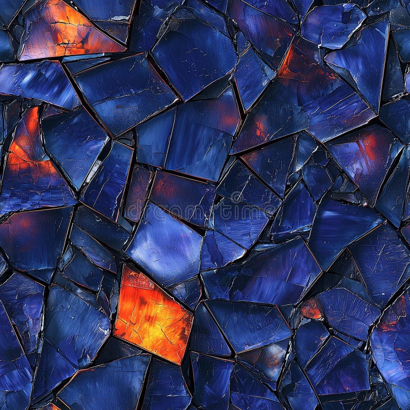 Architectural Abstract Pattern with Stacked Modernist Geometry and ...