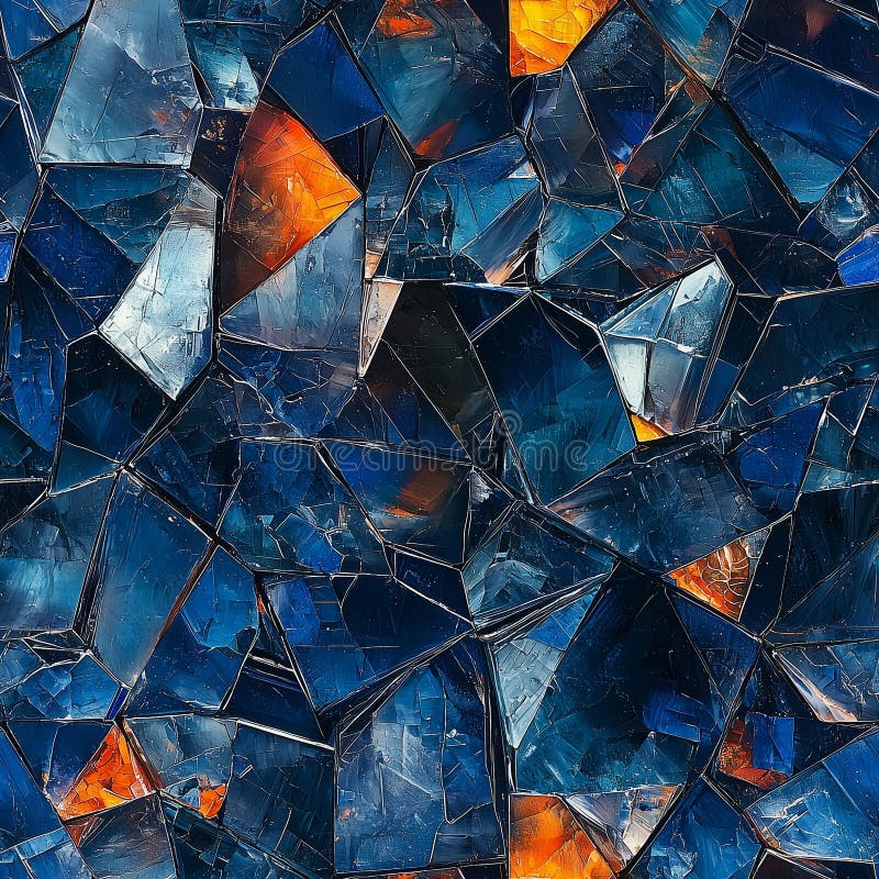 Architectural Abstract Pattern with Stacked Modernist Geometry and ...