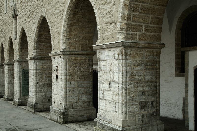 Architectural arches stock image. Image of building, angle - 14150113