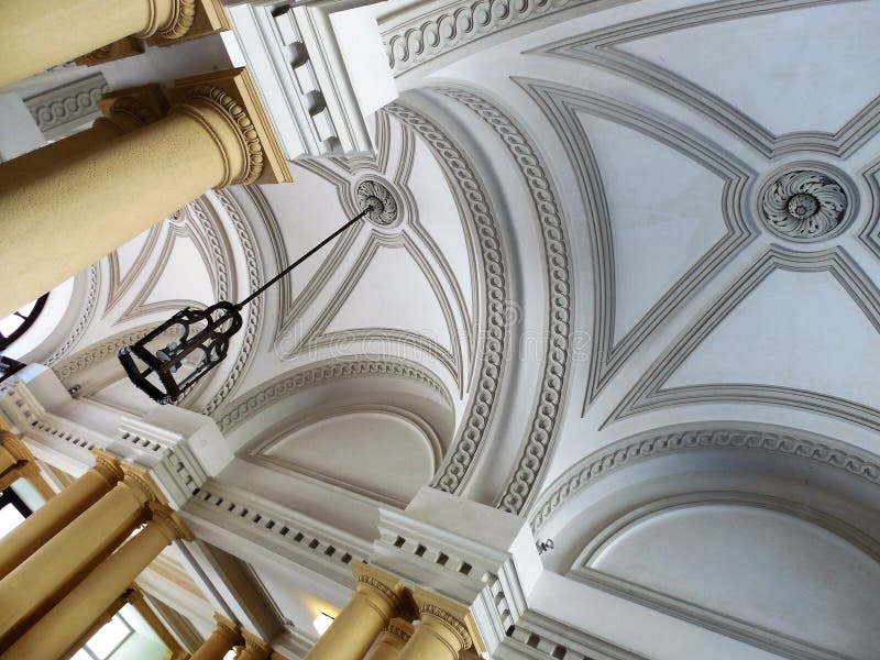 Architectural Arches and Columns Decorate European Building Editorial ...