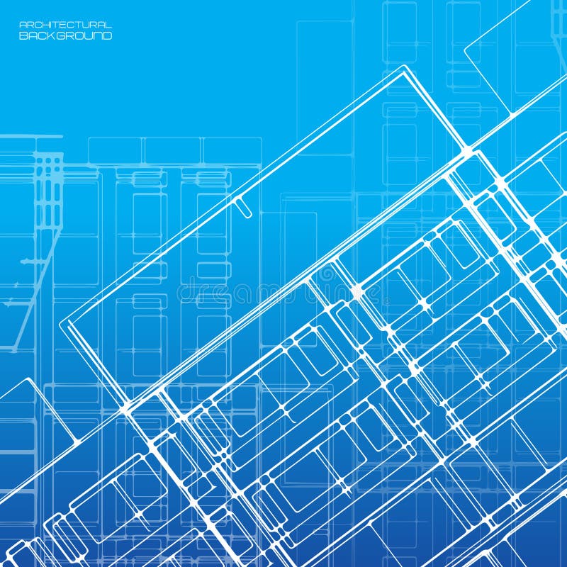 Architectural Background for Architectural Project, Stock Illustration ...