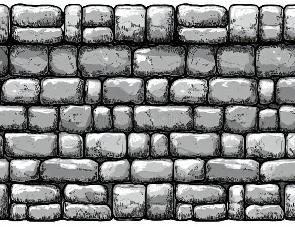 Architectural Background with a Seamless Hatch Pattern in Stonework Texture Stock Photo - Image ...