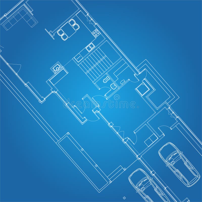 Blueprint elements stock vector. Illustration of development - 29026362