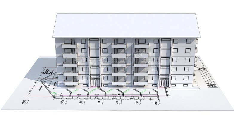 Transparent building stock illustration. Illustration of technical - 592851