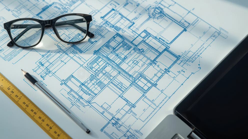 Architectural Blueprint: Detailed Home Design Document with Tools for ...